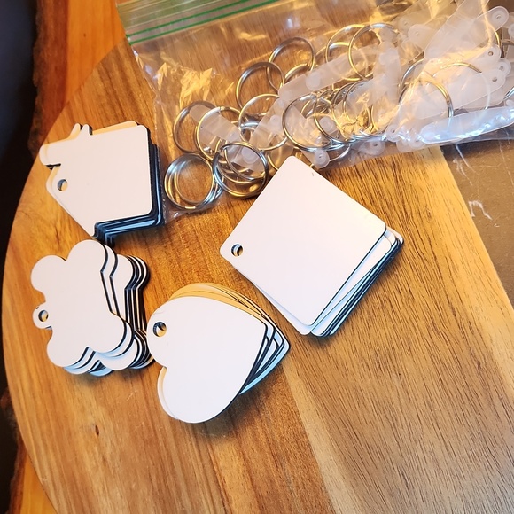 Art | Sublimation Keychains By Make Market 6 Squares 8 Hearts 9 Houses ...